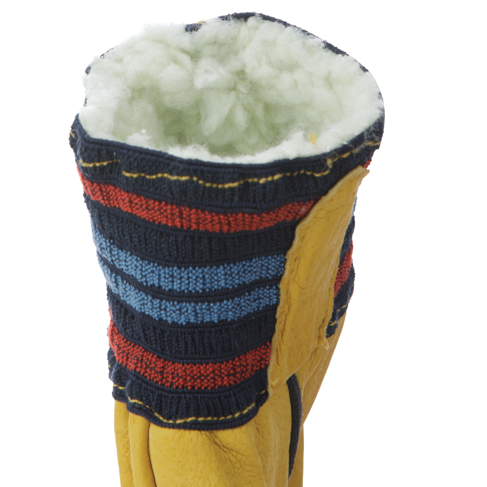 G374 - Comfort Pile-Lined Leather Mitt