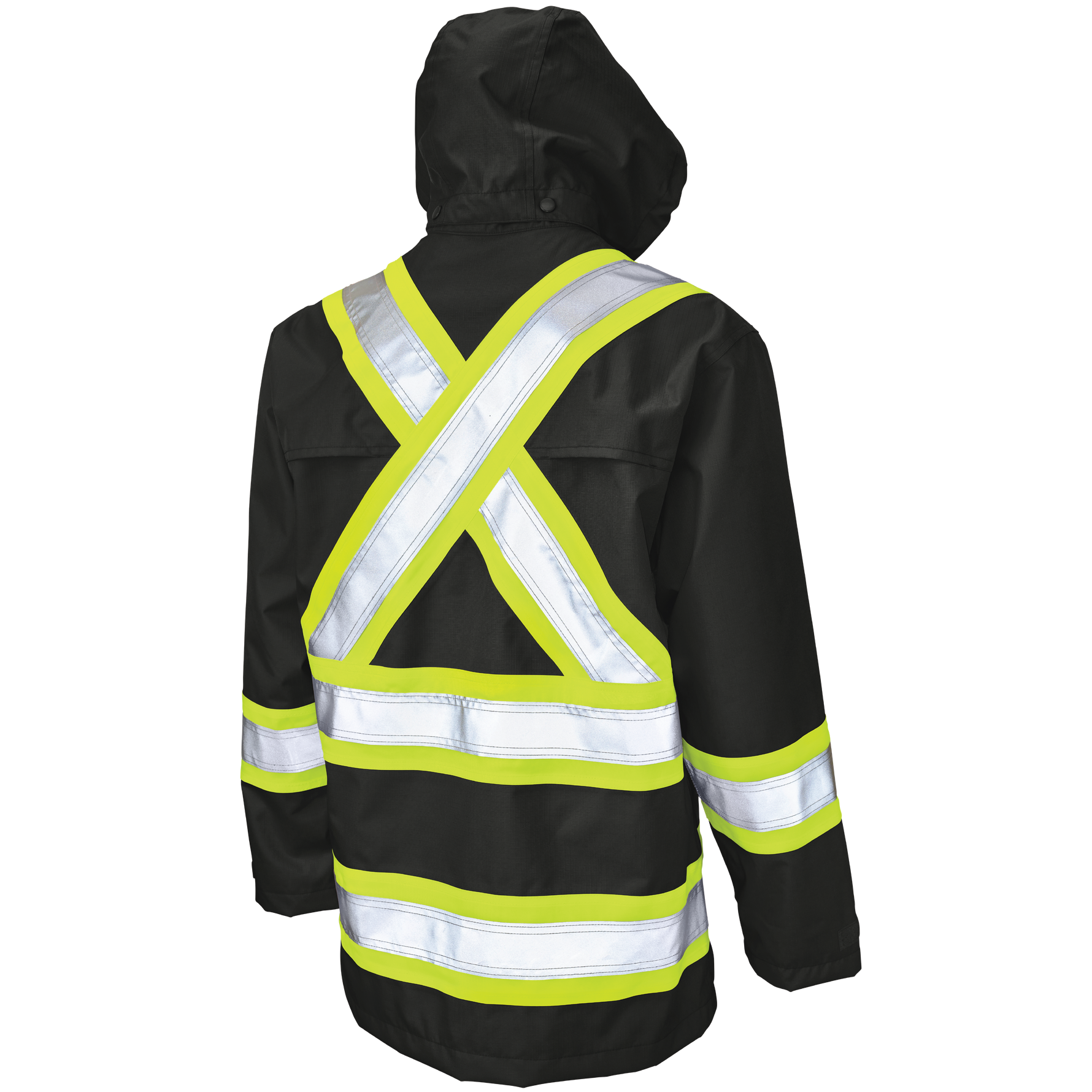 S372 - Ripstop Safety Rain Jacket