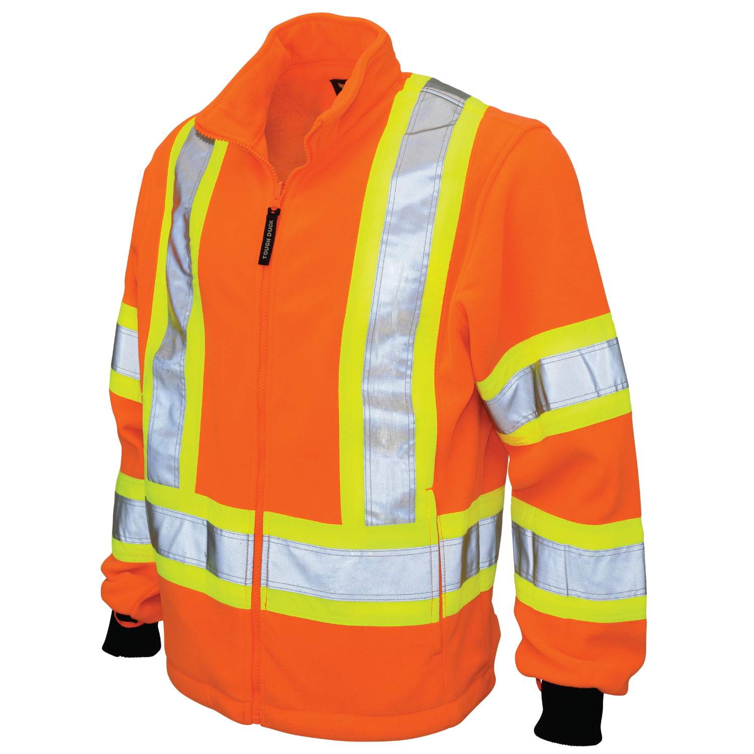 S413 - Poly Oxford 3-In-1 Safety Bomber With Fleece Liner