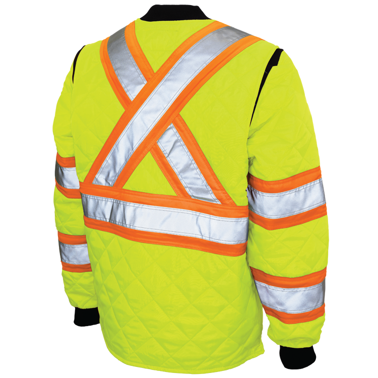 S432 - Quilted Safety Freezer Jacket