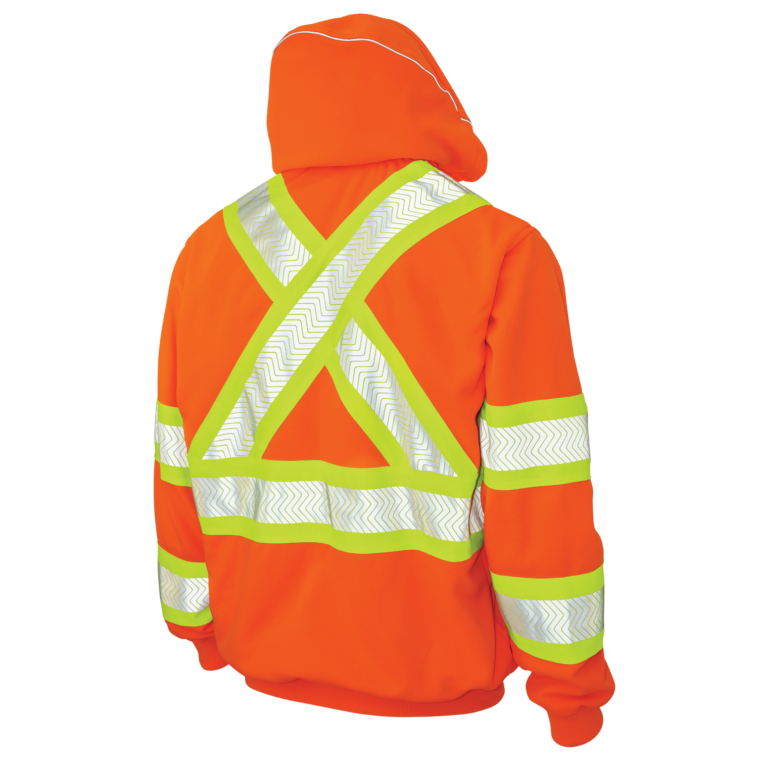 SJ16 - Fleece Thermal-Lined Safety Hoodie