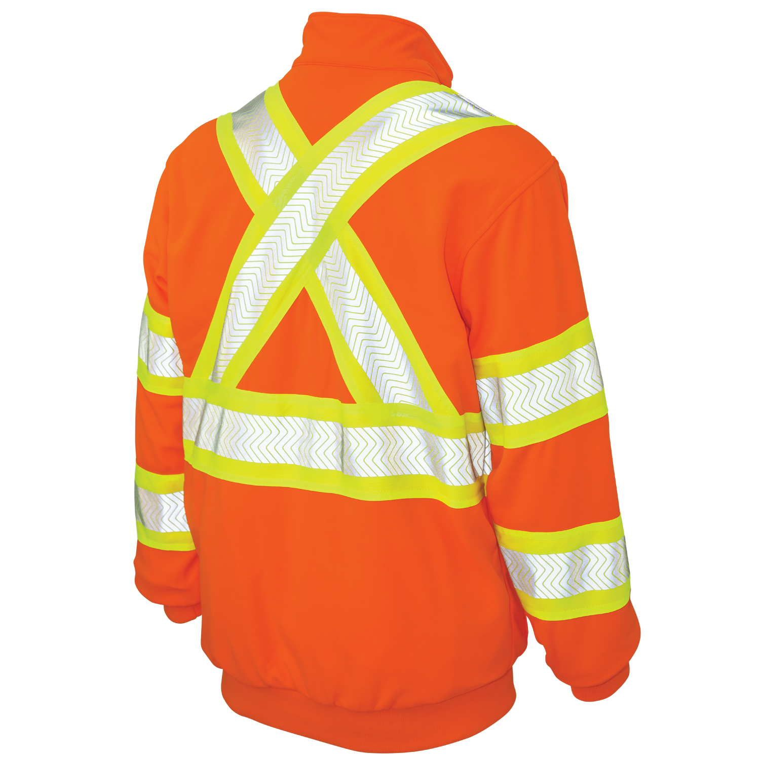 SJ19 - Fleece ¼ Zip Safety Pullover