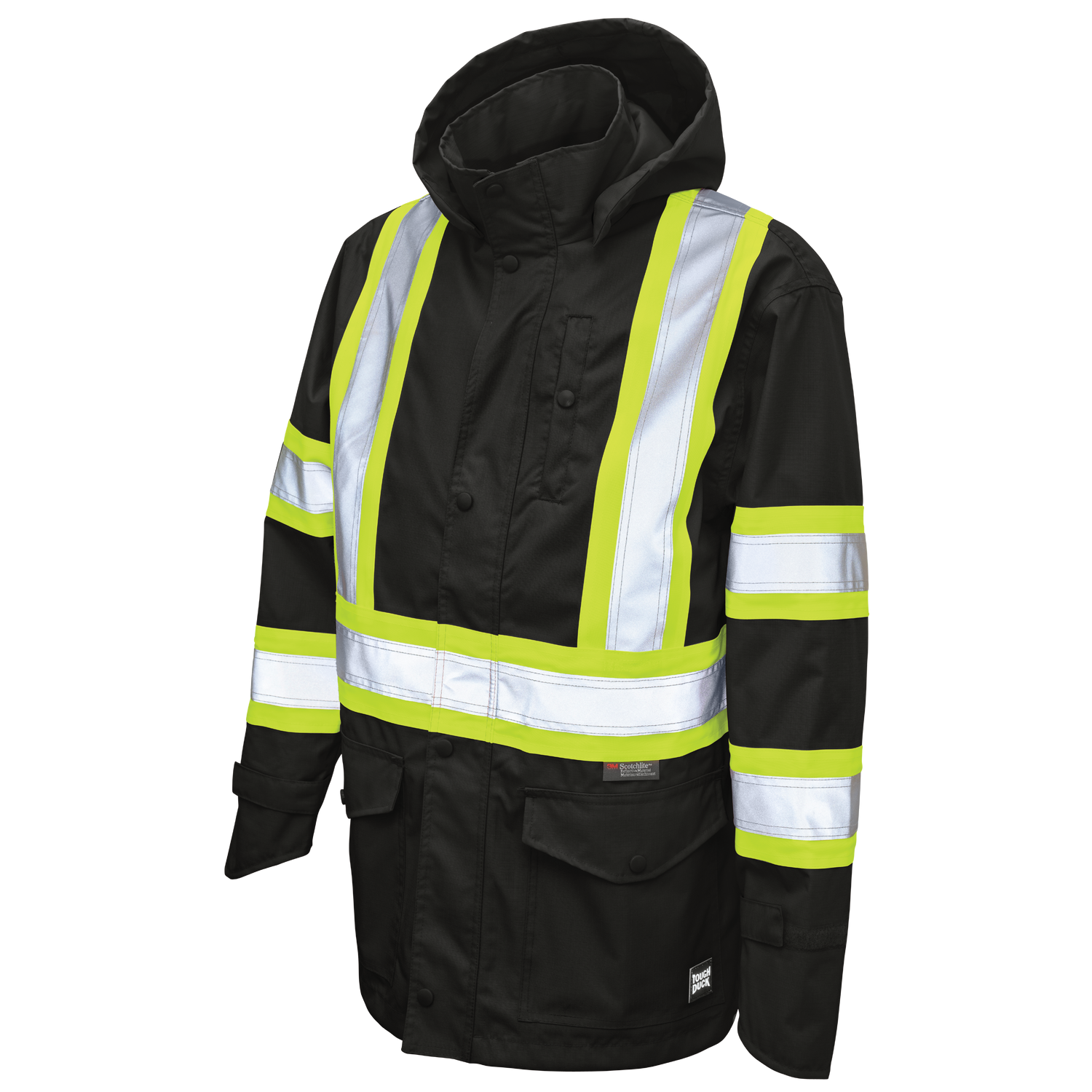 SJ35 - Premium Ripstop Safety Rain Jacket