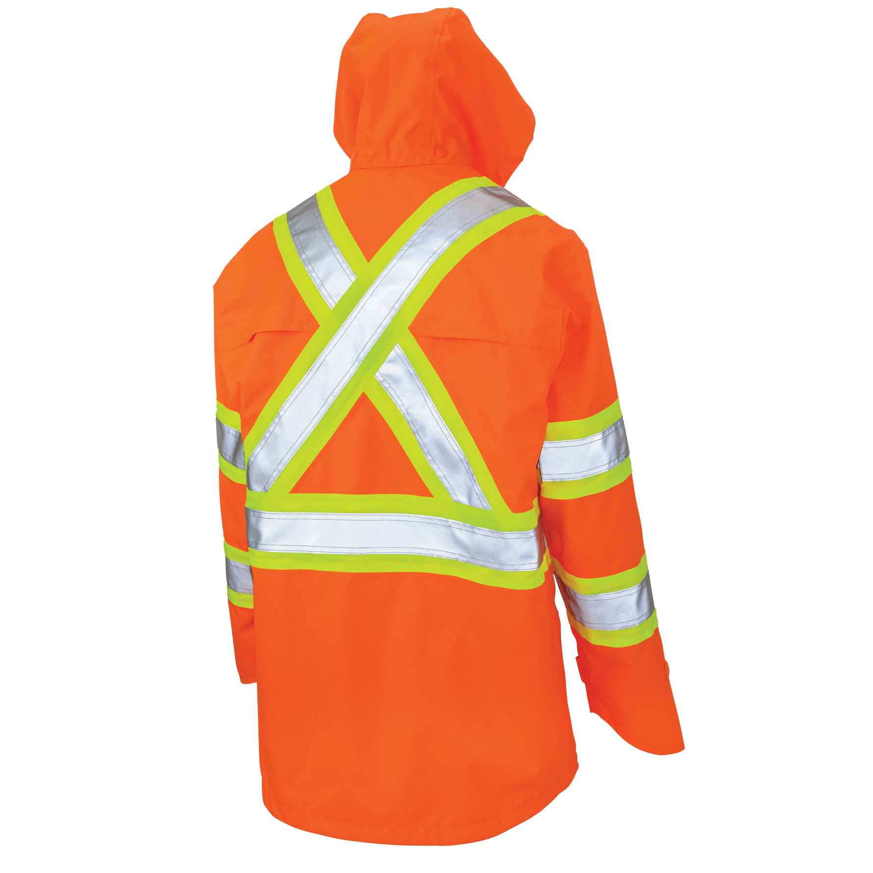 SJ35 - Premium Ripstop Safety Rain Jacket