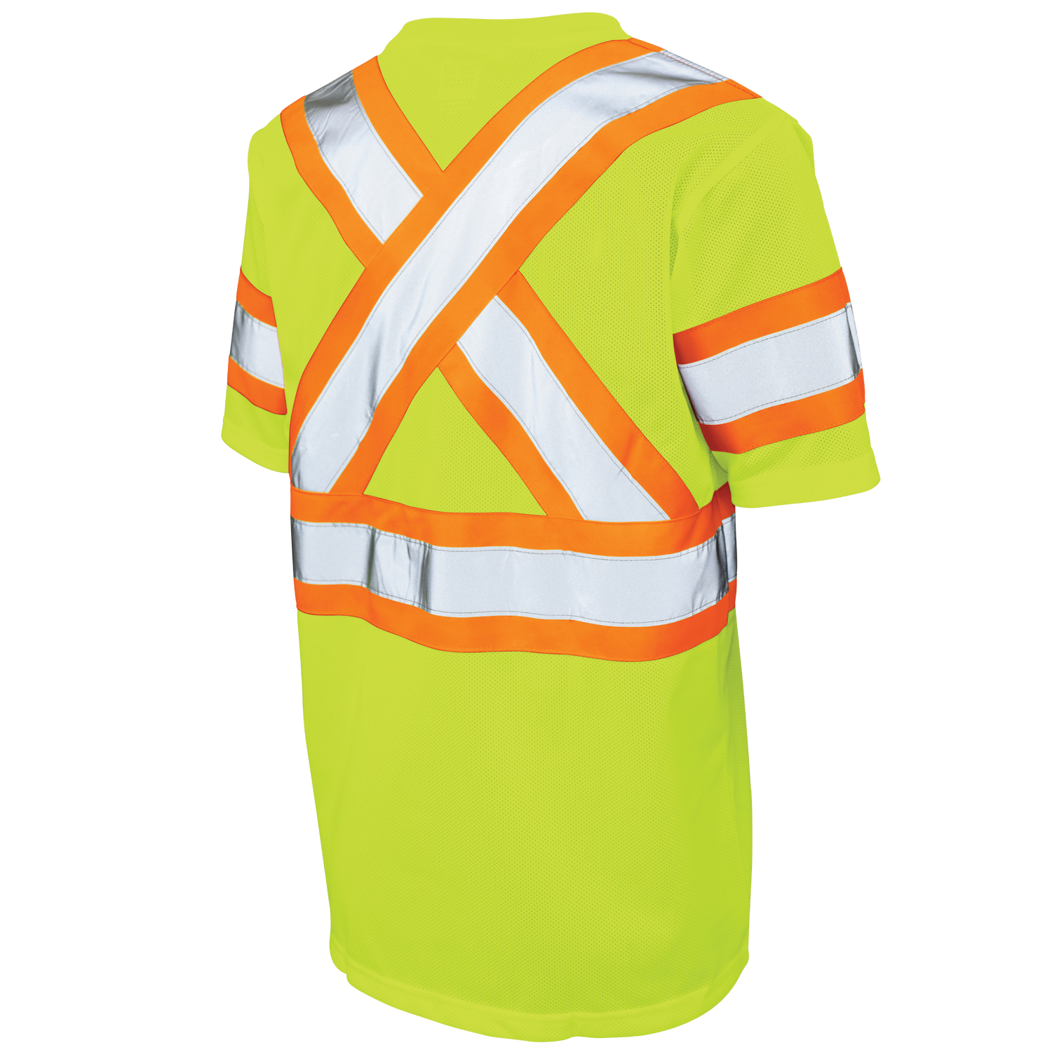 ST09 - Micro Mesh Short-Sleeve Safety T- Shirt