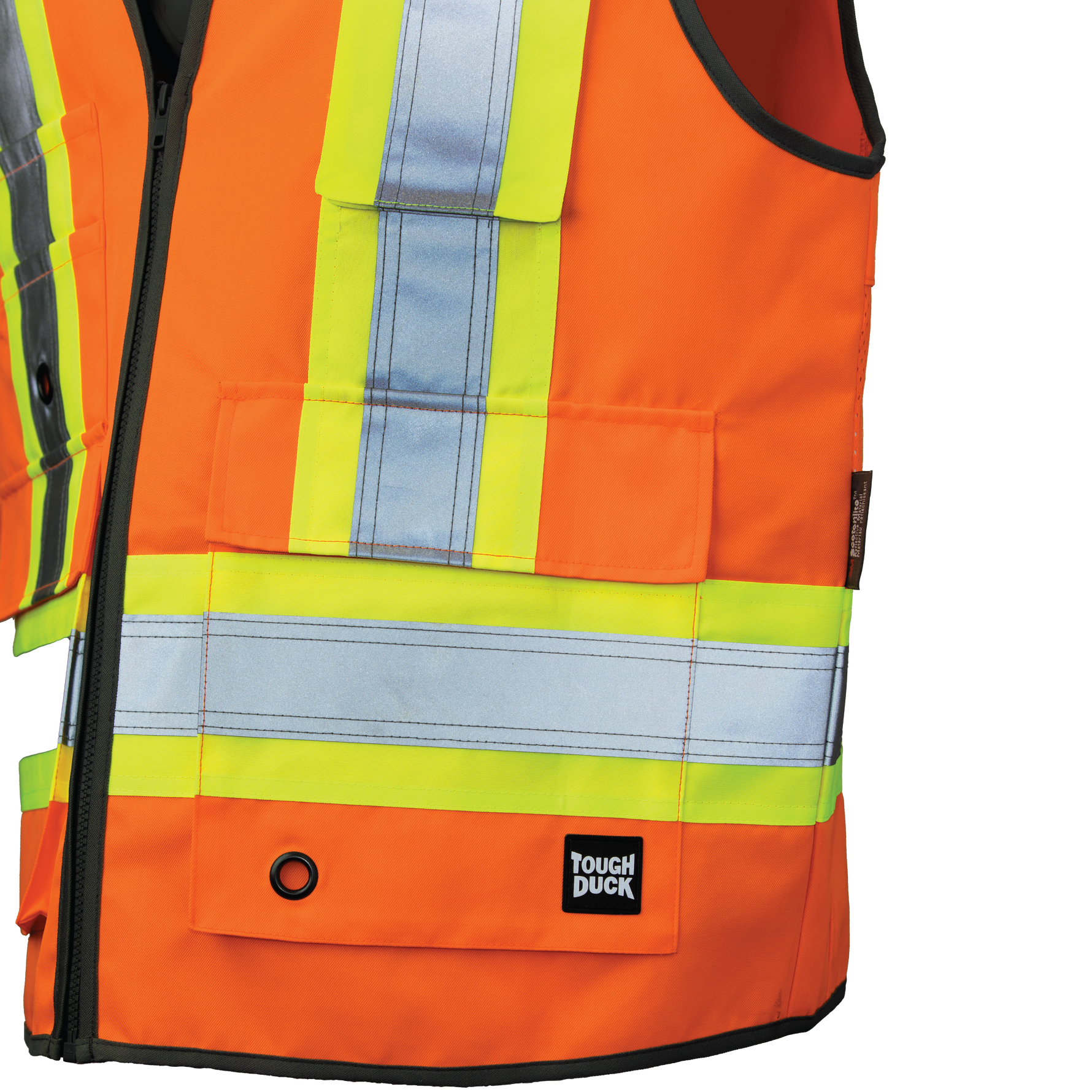 SV12 - Poly Twill Deluxe Safety Vest