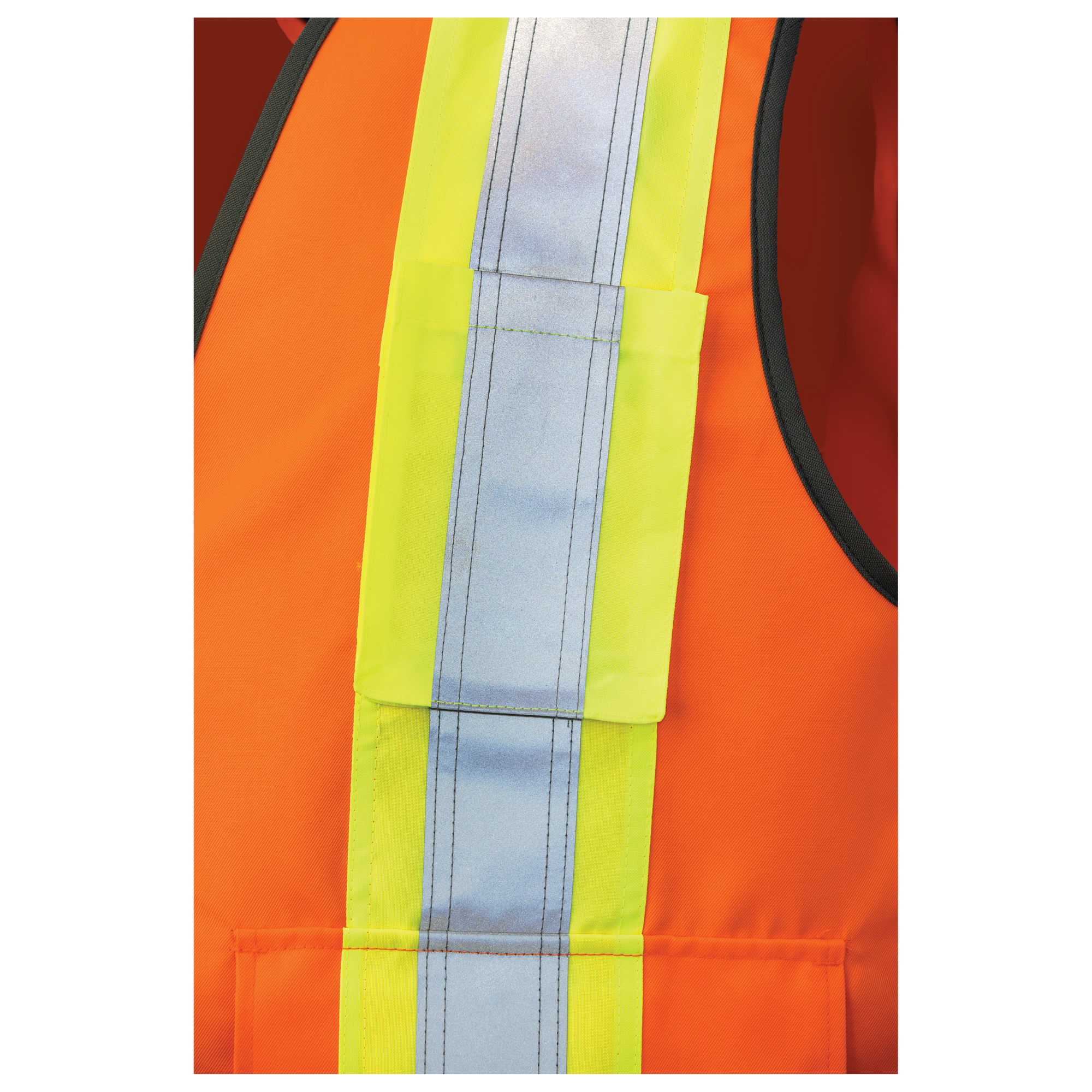 SV12 - Poly Twill Deluxe Safety Vest