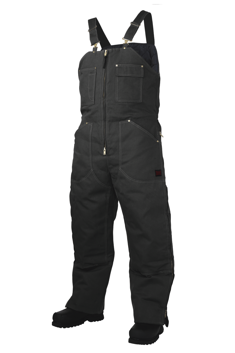 Men's Insulated Cotton Duck Winter Work Bib Overalls - WB03 | Tough Duck