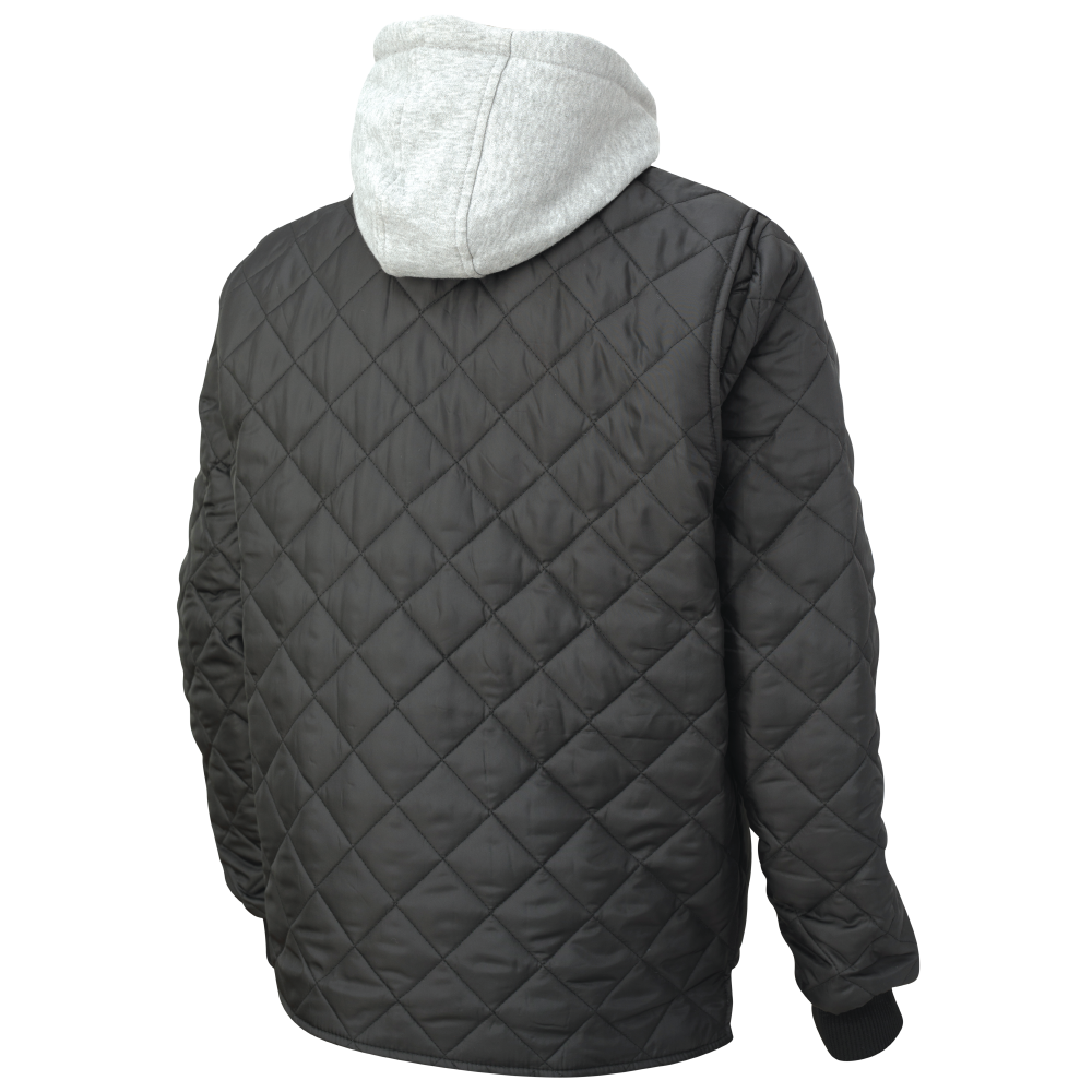 WJ26 - Quilted Hooded Freezer Jacket